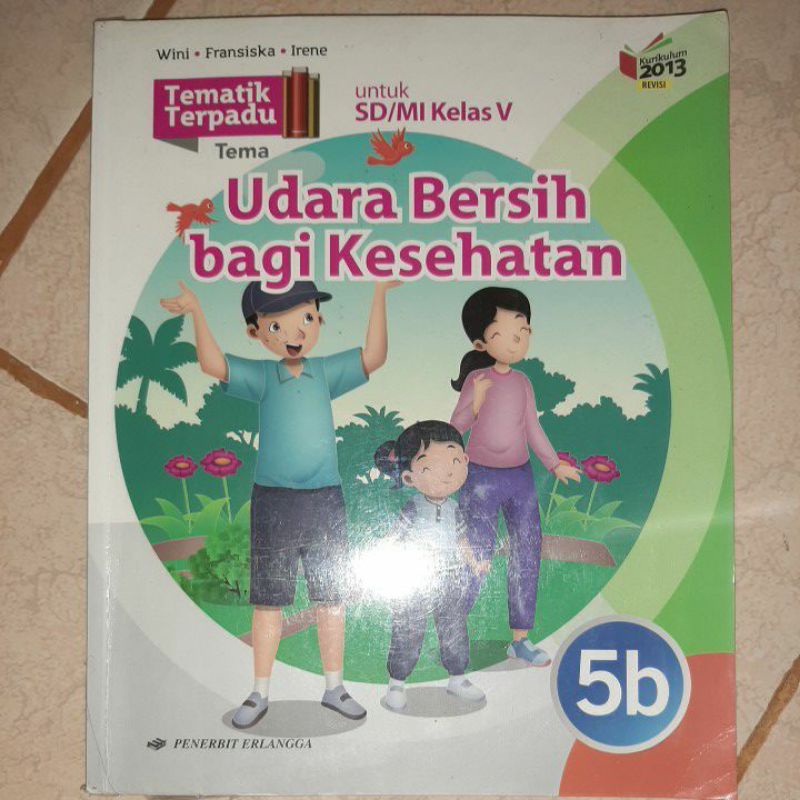 Jual Buku Tema 5B | Kelas 5 SD Erlangga | Shopee Indonesia