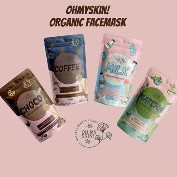 Jual [READY] MASKER ORGANIK OHMYSKIN! FACE MASK OH MY SKIN FULL SIZE 65gr TRAVEL SIZE 25 gr BPOM ...