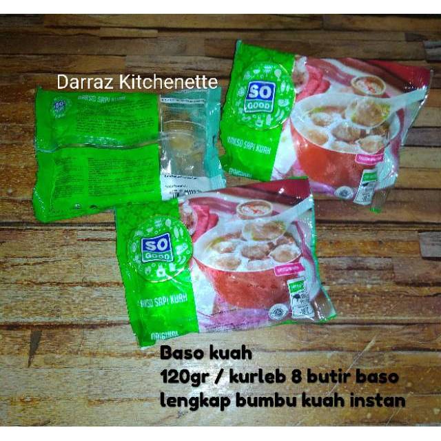 Jual Bakso kuah sogood / so good/ baso sapi | Shopee Indonesia