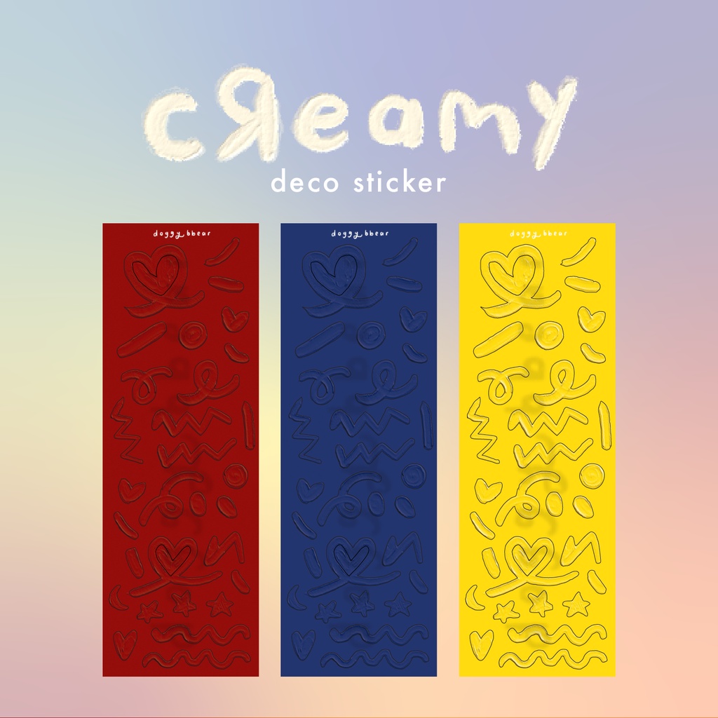 Jual creamy sticker vol.2 | Shopee Indonesia