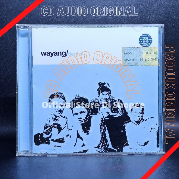 Jual CD WAYANG - DARI HATI & BELUM TERLAMBAT ORIGINAL | Shopee Indonesia