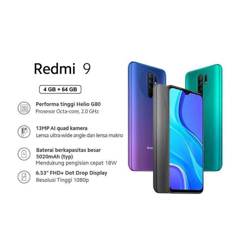 Jual Xiaomi Redmi 9 [4GB/64GB] Garansi Resmi | Shopee Indonesia