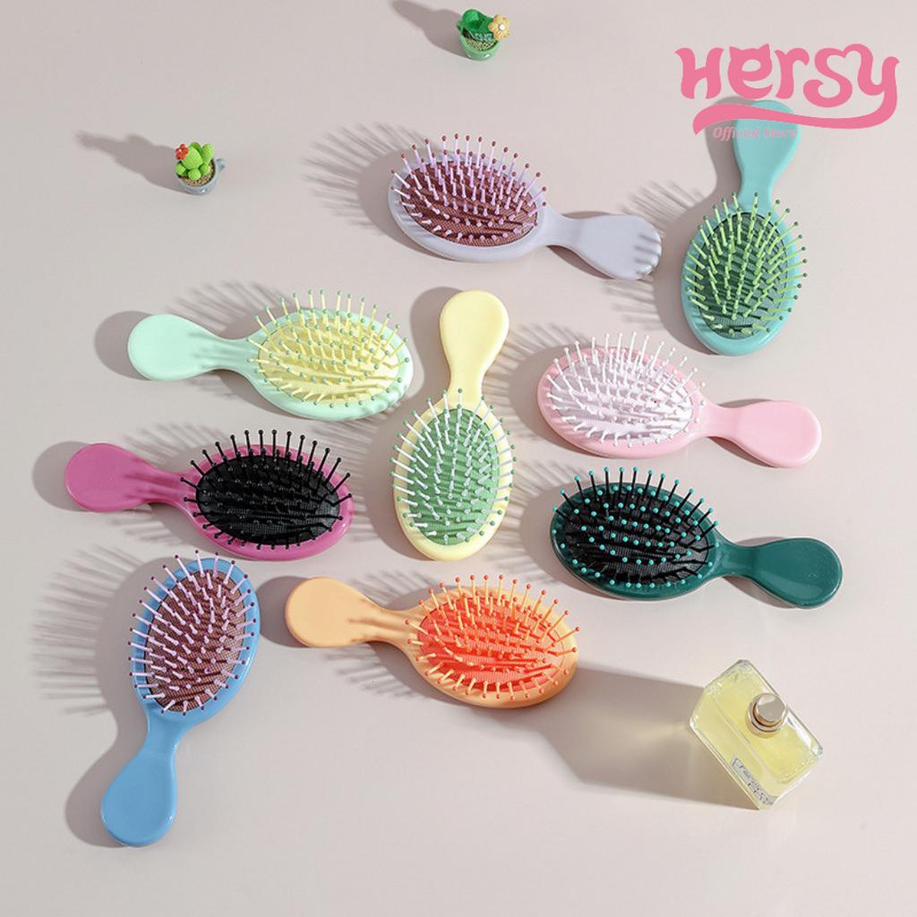 Jual HERSY - SISIR RAMBUT ANTI KUSUT RAMBUT RONTOK BENTUK OVAL PORTABLE ...