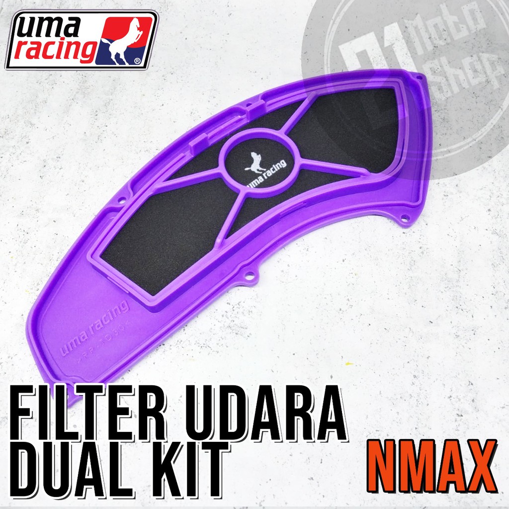 Jual Air Filter Udara Dual Kit UMA Racing Nmax Original 21Motoshop ...