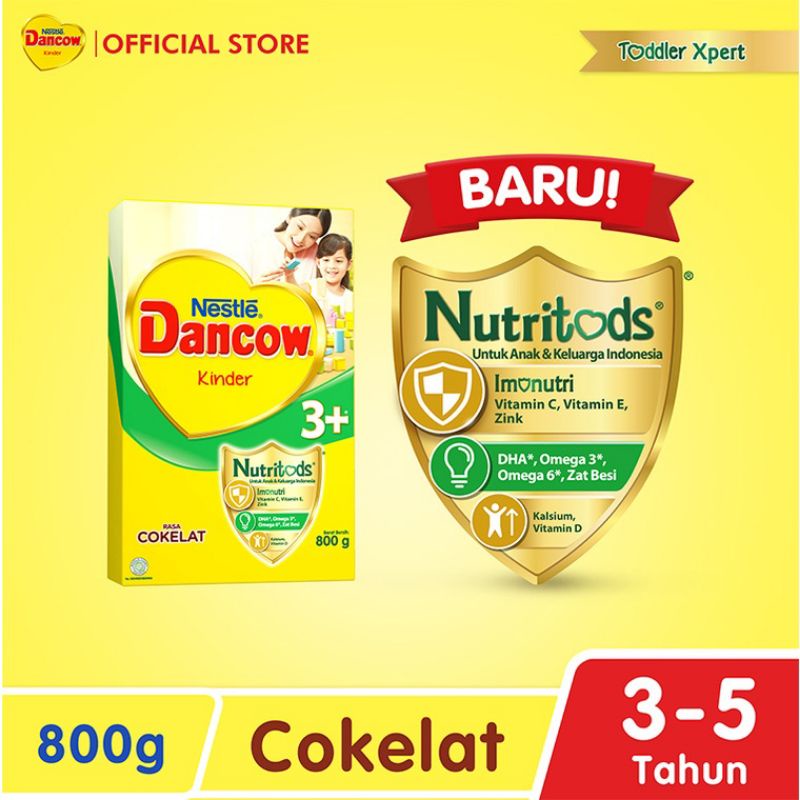 Jual Dancow 3+ Coklat 800gr 3-5 Tahun | Shopee Indonesia