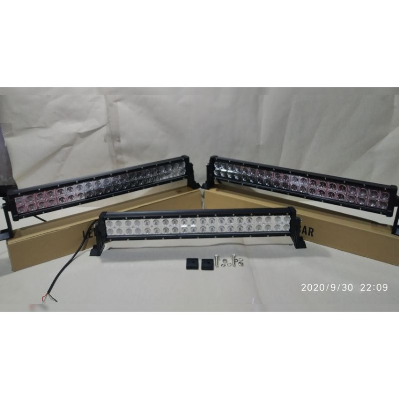 Jual LED LIGHT BAR 60 - 105 CM 2 ROW SINAR PUTIH MERK HRJ | Shopee ...