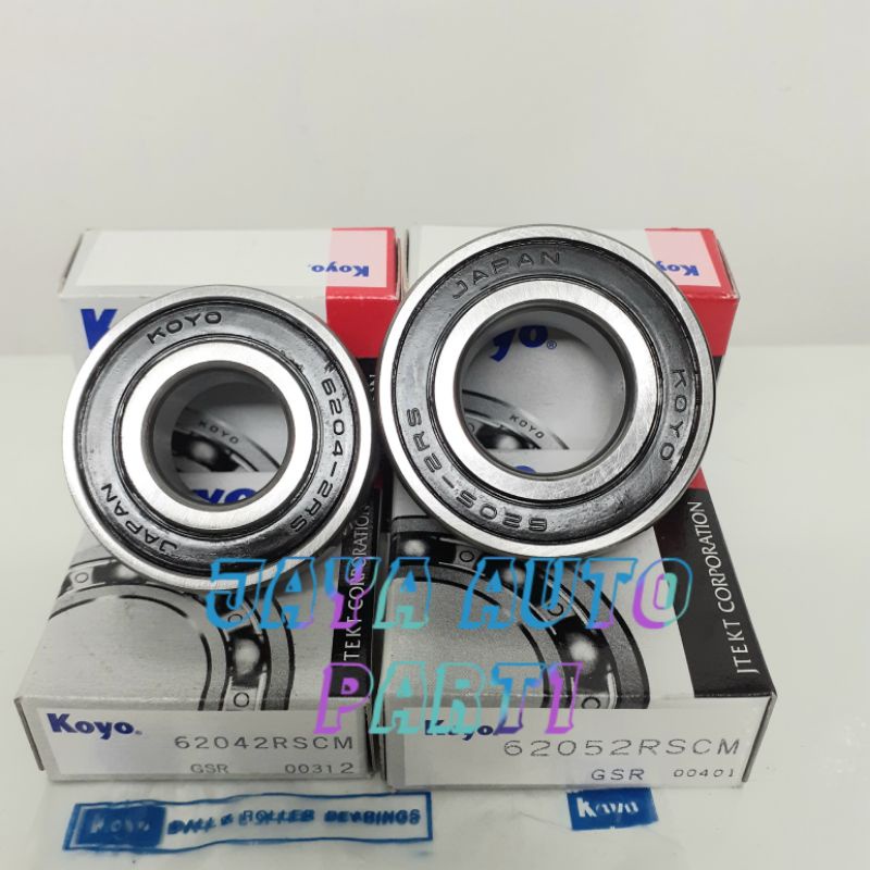 Jual BEARING LAHAR RODA DEPAN SET CARRY ST100 6204RSCM 6205RSCM LUAR ...