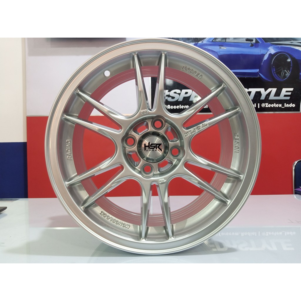 Jual velg mobil Murah Type HSR NOSHIRO Ring 15 lebar 7 Bisa buat mobil ...