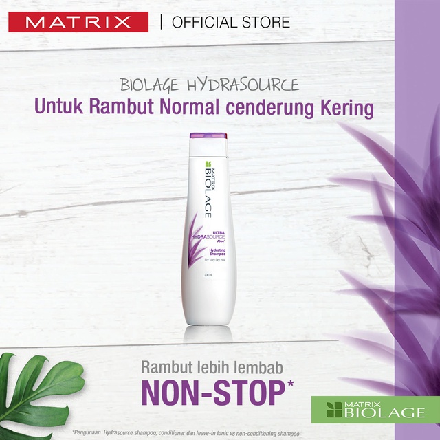 Jual Matrix Biolage Hydrasource Shampoo 200ml | Shopee Indonesia