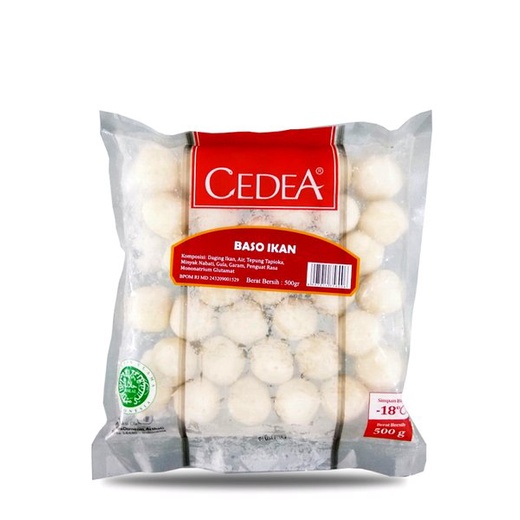 Jual Bakso Ikan Premium Cedea 500 Gr (1600) | Shopee Indonesia