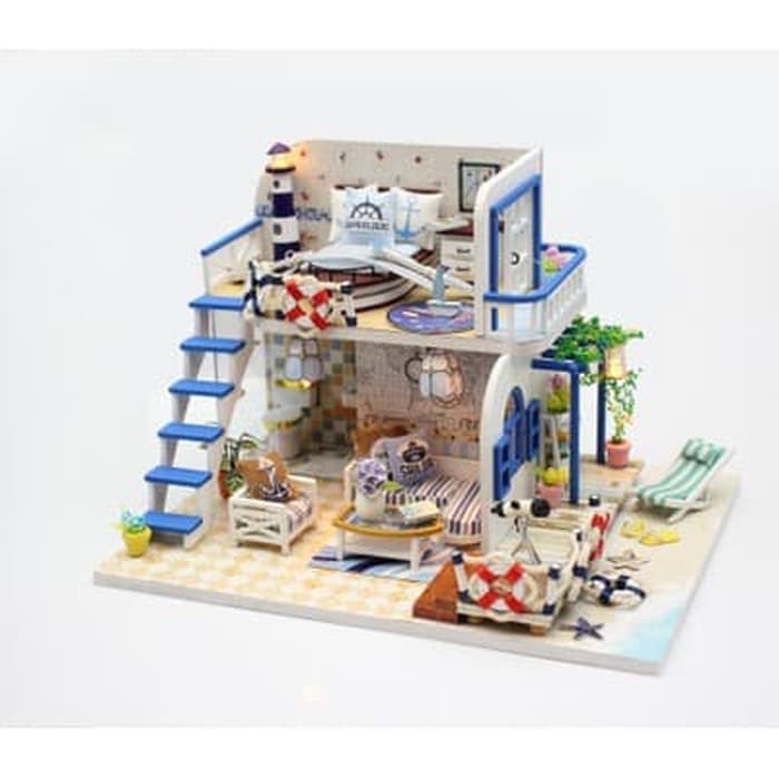 Jual Miniatur Rumah Boneka DIY - Diorama - Puzzle | Shopee Indonesia