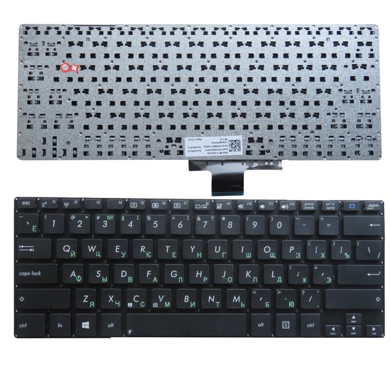 Jual PRODUK IMPORT GZEELE RU russian laptop keyboard for ASUS Q301 ...