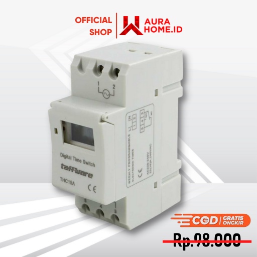 Jual Timer Programmable Time Switch Relay 16A 220V 2000W / Relay ...