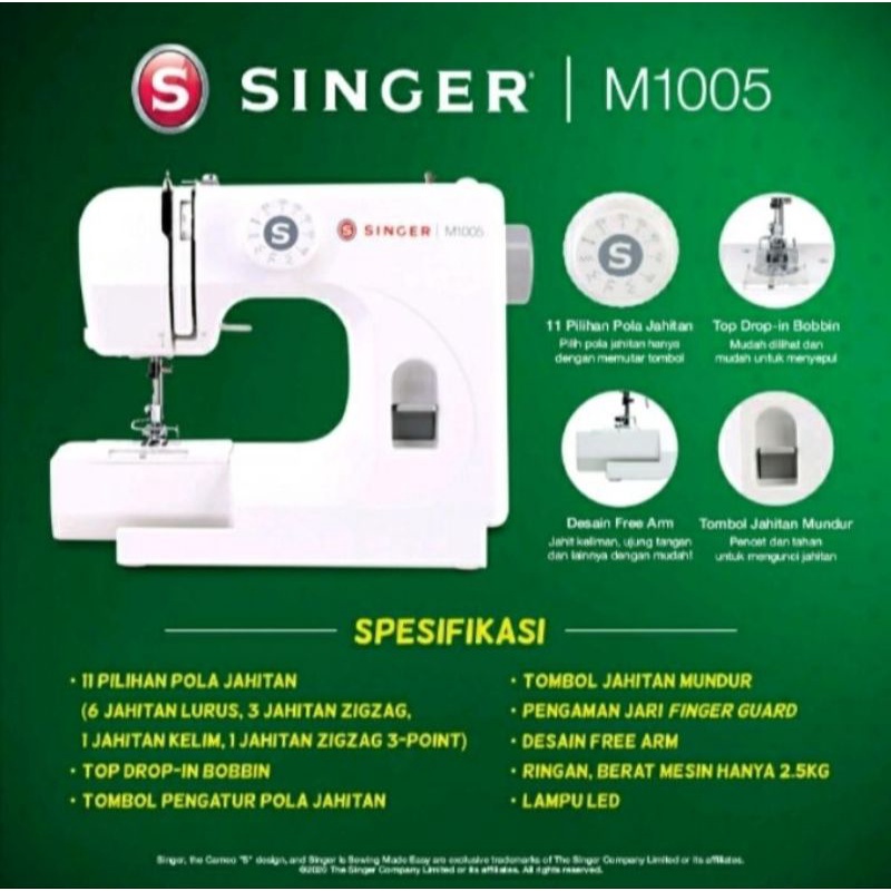 Jual Mesin Singer M1005 | Shopee Indonesia