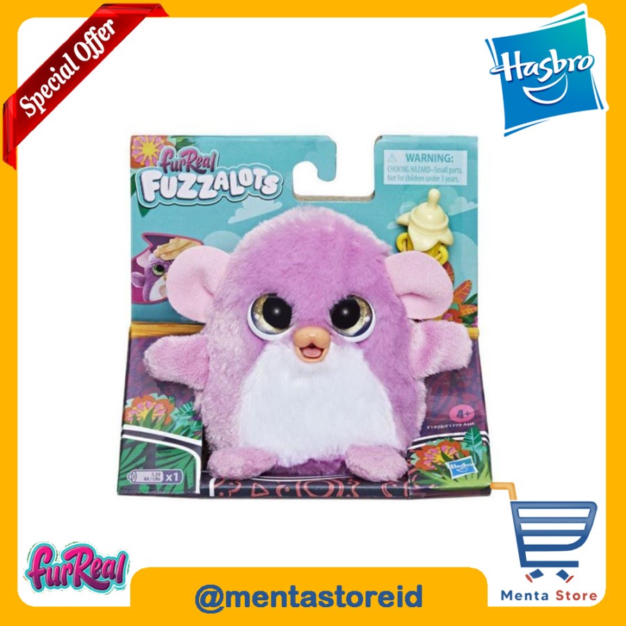 Jual FurReal Friends Fuzzalots Monkey Monyet Interaktif Lapar Haus ...