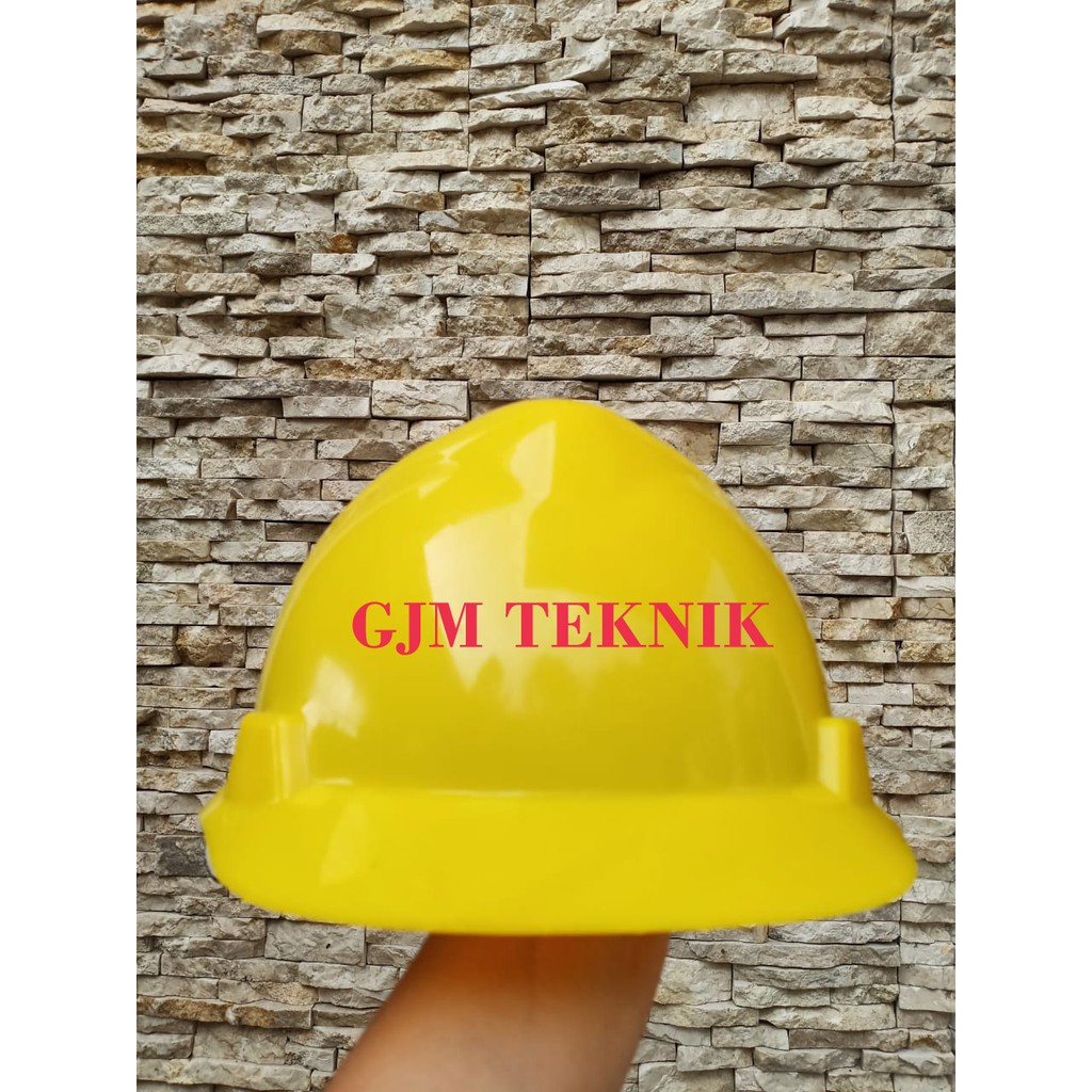 Jual Helm proyek - helm proyek dengan tali dagu | Shopee Indonesia