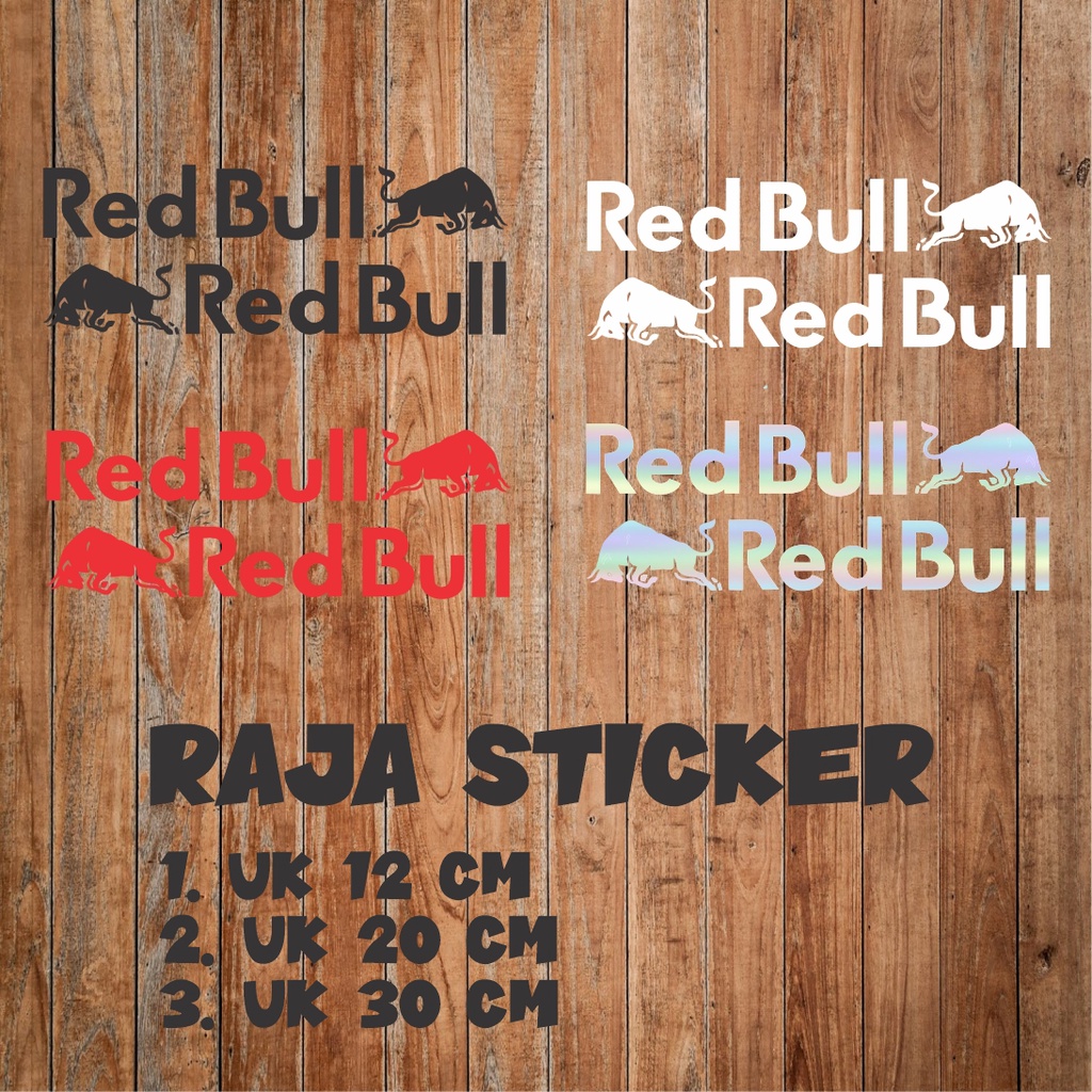 Jual STICKER RED BULL CUTTING KANAN KIRI | Shopee Indonesia