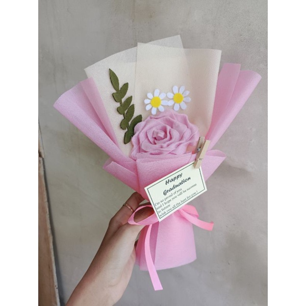 Jual ( M 1 TK ) Buket bunga Mawar 1 Tangkai | Shopee Indonesia