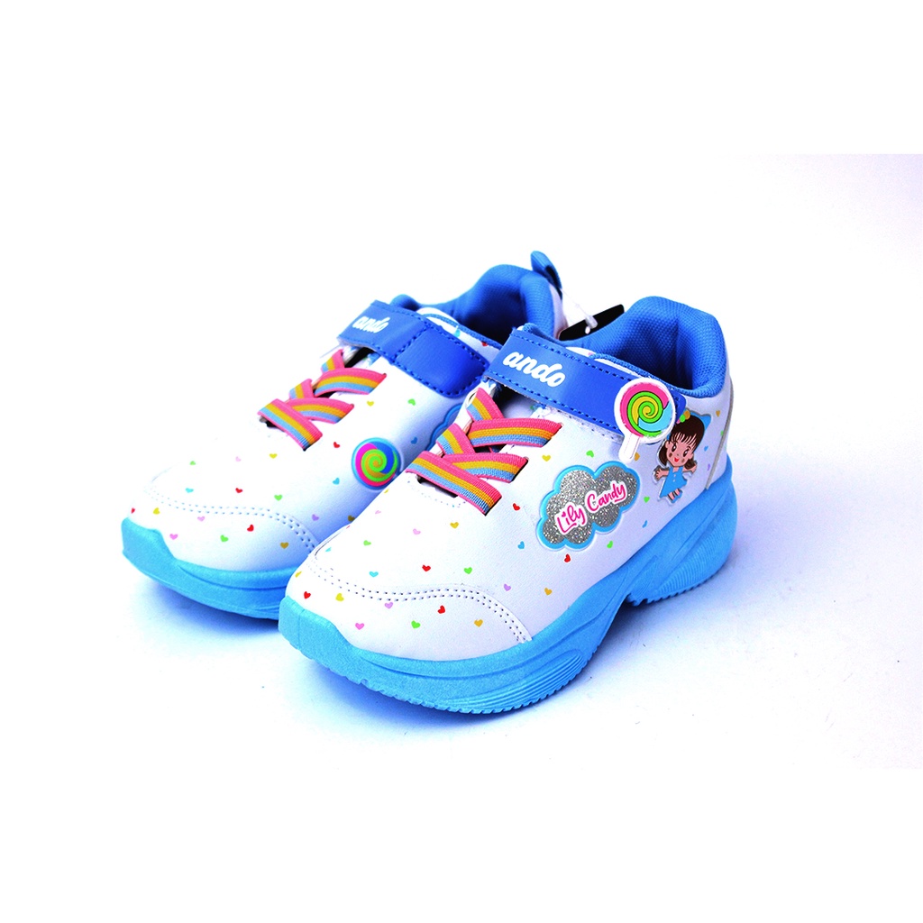 Jual SEPATU ANAK PEREMPUAN SEPATU VELCRO ANDO LILY CANDY ORIGINAL ...