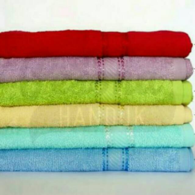 Jual Handuk Merah Putih Tanggung (1 Lusin) | Shopee Indonesia