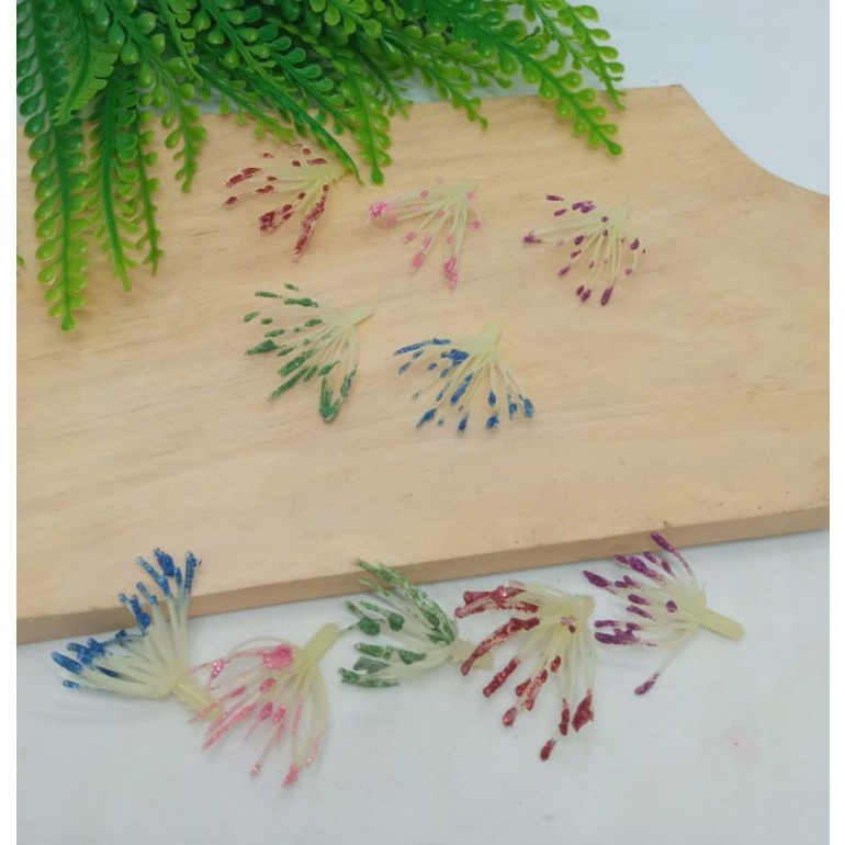 Jual Rumput Daun Artifisial Hiasan Rumput Filler Mahar New Varian 5 ...