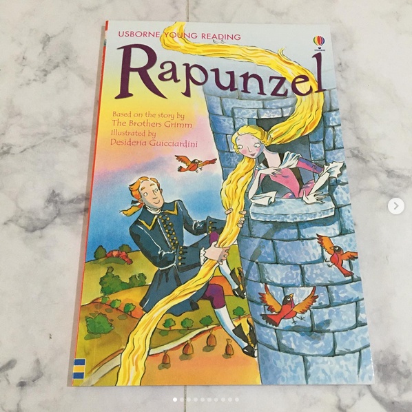 Jual Rapunzel disney princess usborne reprint buku cerita anak bahasa ...