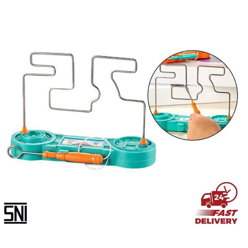 Jual MAINAN ANAK ELECTRIC SHOCK MAZE GAME | Shopee Indonesia