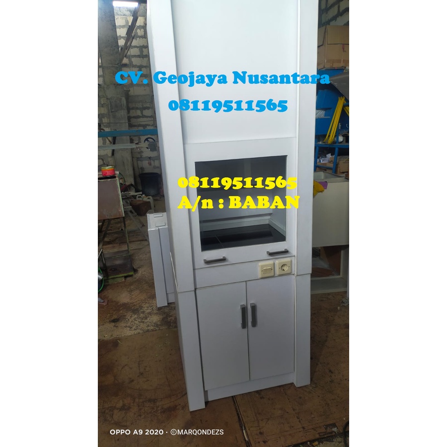 Jual Lemari Asam Full HPL 70x60x200 Meja Kerja Stainless Steel | Shopee ...