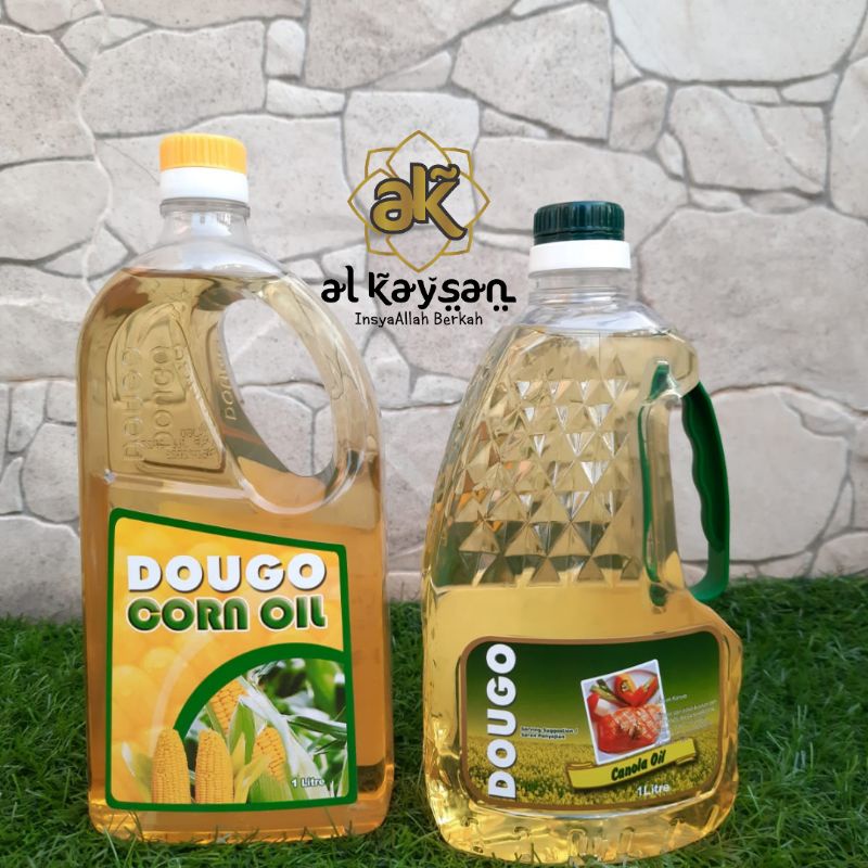 Jual DOUGO CANOLA OIL 1Liter / CORN OIL MINYAK KANOLA /JAGUNG HARGA ...