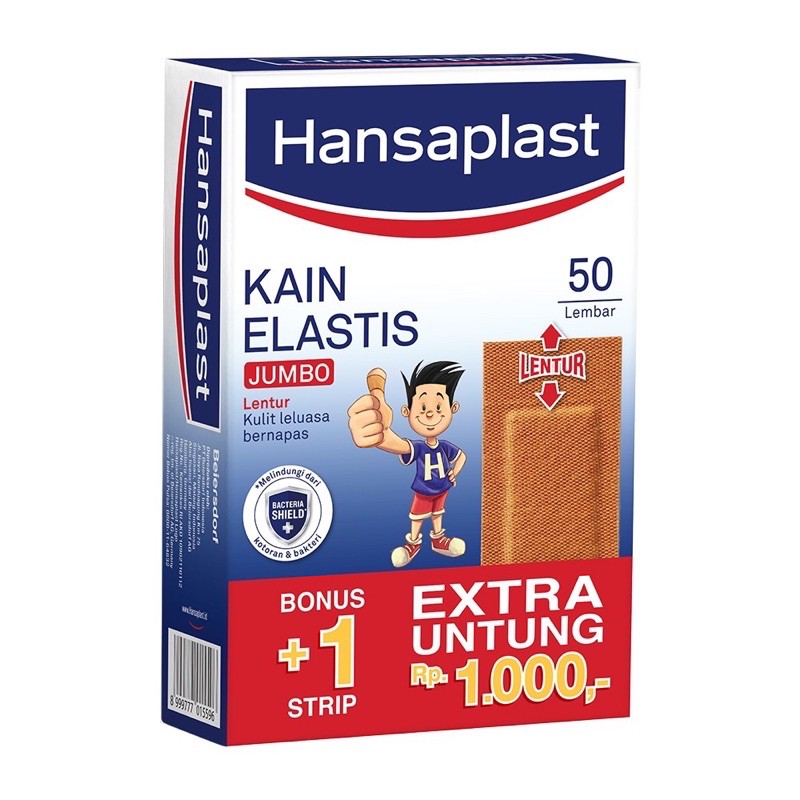 Jual Hansaplast Jumbo 50 Lembar | Shopee Indonesia