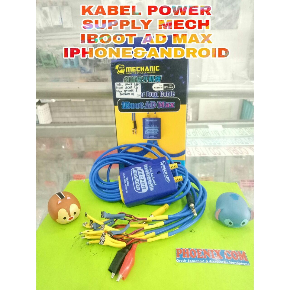 Jual KABEL POWER SUPPLY MECHANIC IBOOT AD MAX ANDROID & IOS/KABEL POWER SUPPLY MECHANIC 2 IN 1 ...