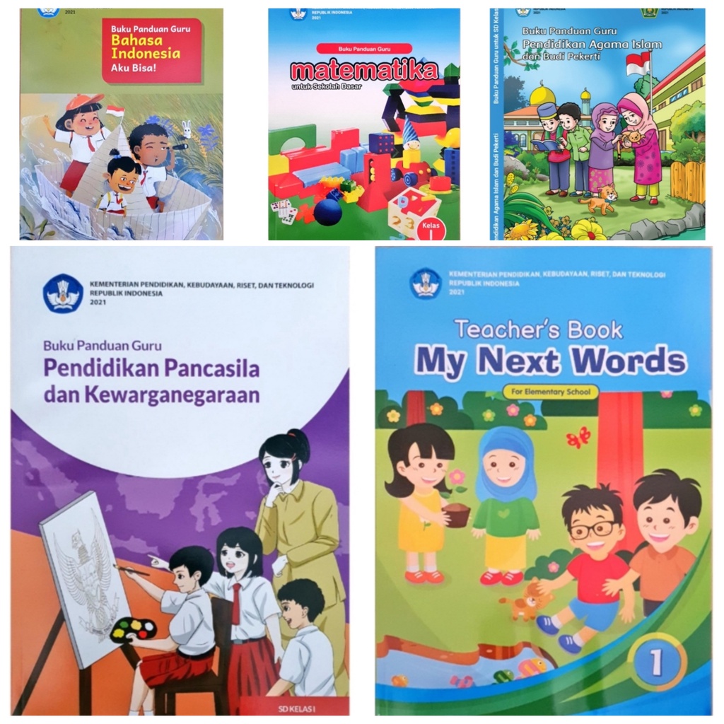 Jual Harga satuan buku guru kurikulum merdeka untuk SD kelas 1 edisi terbaru | Shopee Indonesia