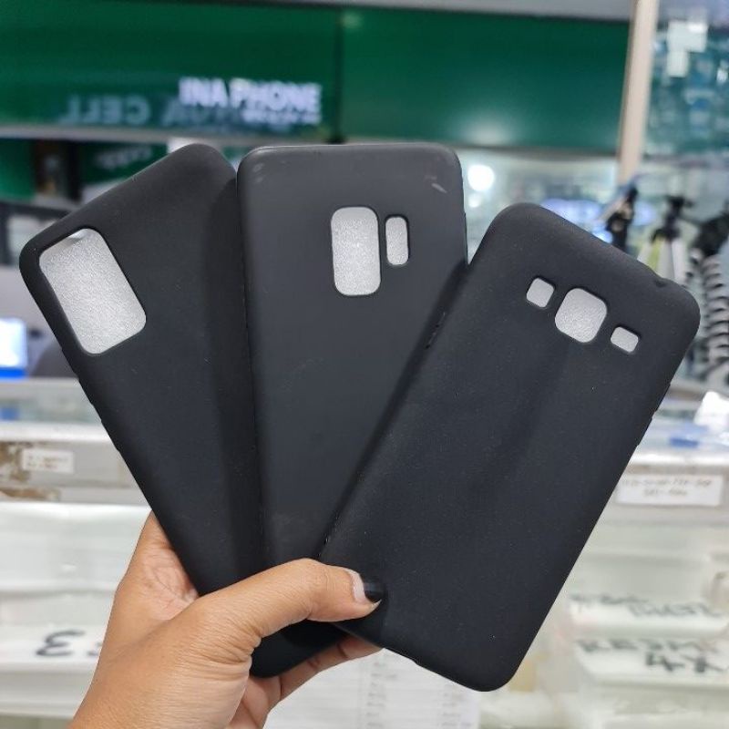 Jual Silicon karet silicon hitam soft case hitam polos black mate ...