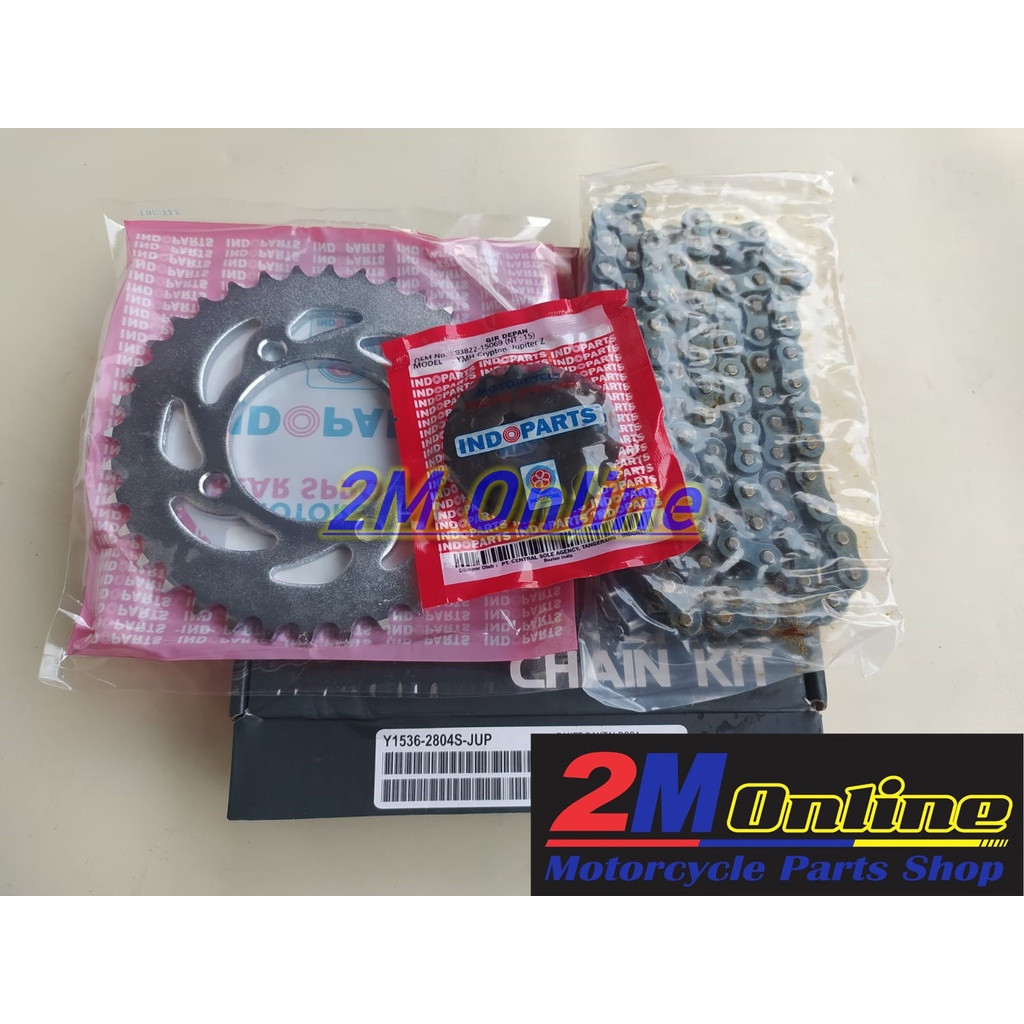 Jual Mdr Gear Set Rantai Jupiter Z Solid Bush 15T-36T 428SB-104 Merk ...