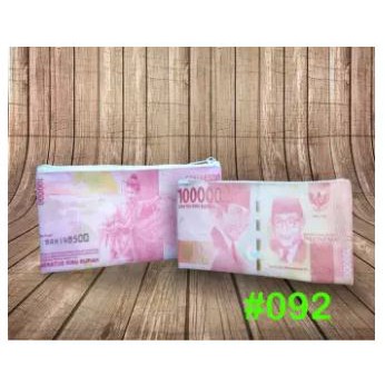 Jual Pencil Case Dompet Bentuk Uang Pouch Tempat Pensil Rupiah Seratus ...