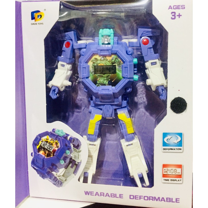 Jual "TOBOT ROBOT WATCH DEFORMATION JAM ROBOT TRANSFORM" | Shopee Indonesia