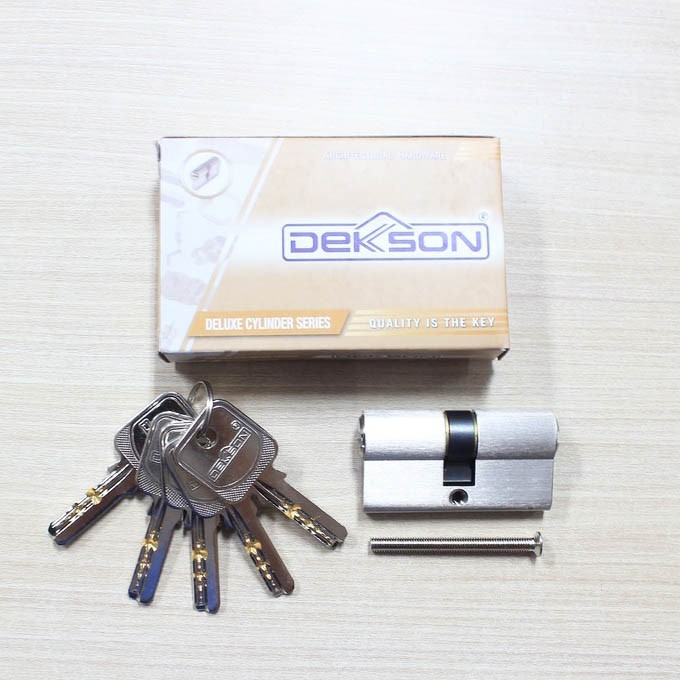 Jual Silinder Kunci Pintu Komputer Dekkson CYL DC KK 60 MM SN Computer Key Cylinder Lock 6 Cm ...