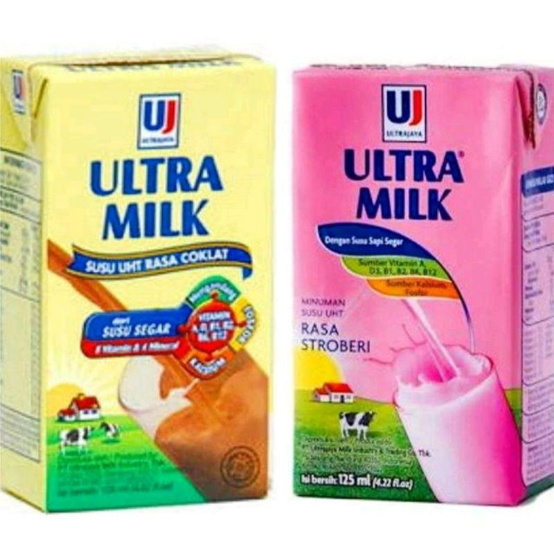 Jual Susu Ultra 125ml per pcs | Shopee Indonesia