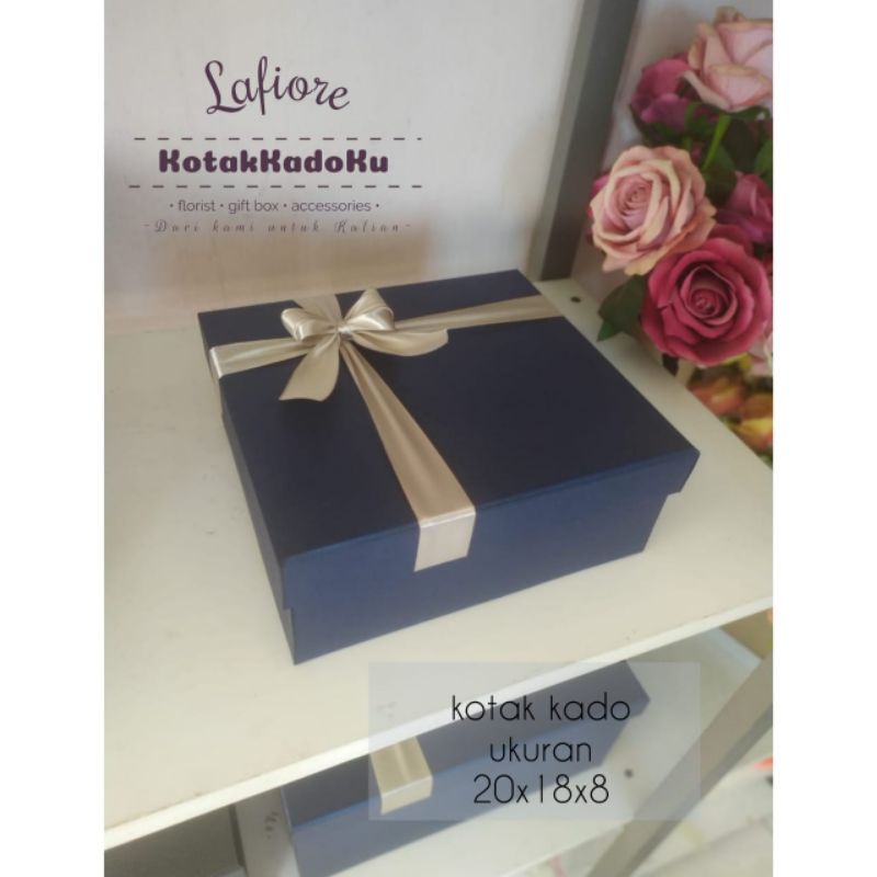 Jual KOTAK KADO/Gift Box bisa Custom Ukuran & Request Warna | Shopee ...