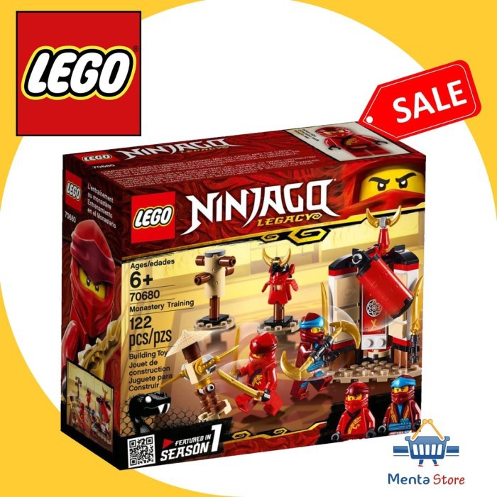 Jual LEGO Ninjago 70680 Monastery Training Ninja Mainan Anak Ori Asli ...