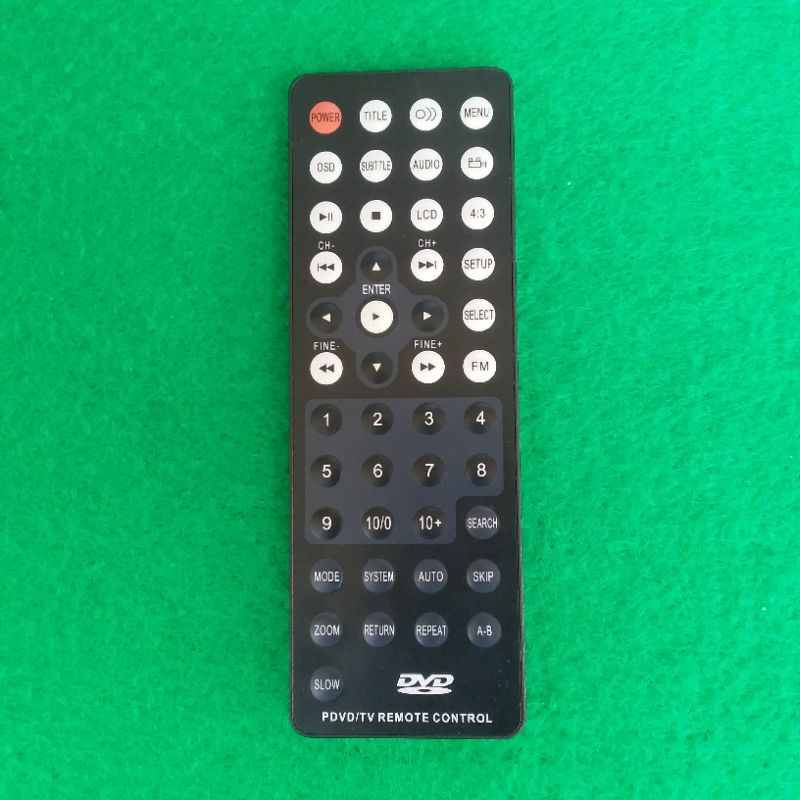 Jual REMOTE CONTROL DVD HEAD UNIT TAPE MOBIL PDVD/TV ORIGINAL | Shopee ...