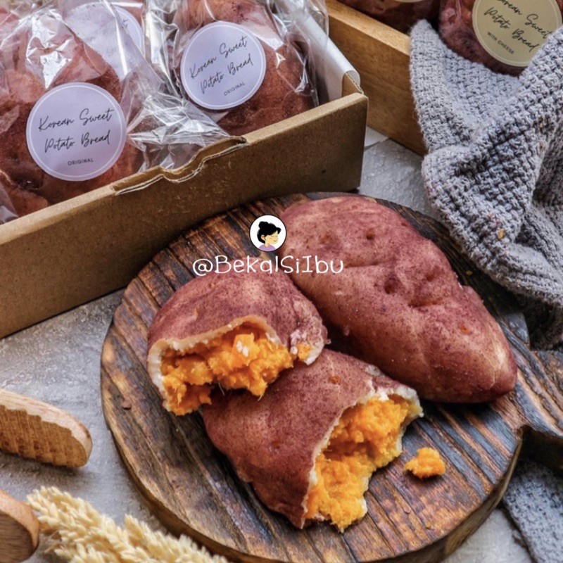 Jual Korean Sweet Potato Bread Original isi 5pcs (Goguma Ppang ...