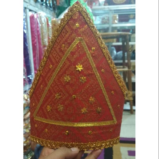 Jual Deta Songket/Tanjak Minang Songket/Tanjak Padang Songket | Shopee ...