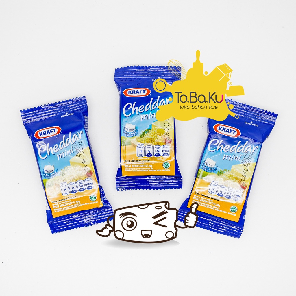 Jual Kraft Cheddar Mini 30gr (Orignal Pack) | Shopee Indonesia