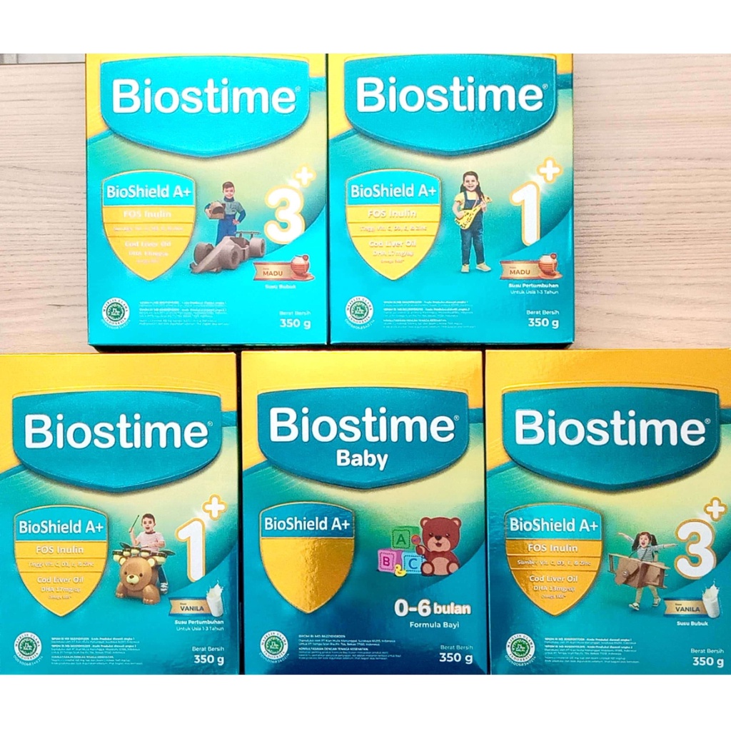 Jual Biostime Susu pertumbuhan anak 350 gram | Shopee Indonesia