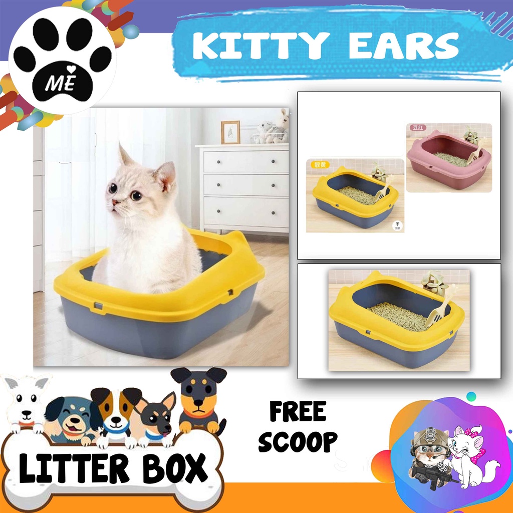 Jual Bak Pasir Kucing Jumbo - Cat Litter Box Kucing Jombo "KITTY EARS ...