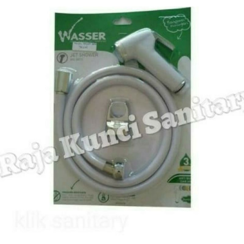 Jual Jet Shower Wasser Putih/Jet Shower Bidet/Jet Shower Kloset/WASSER ...