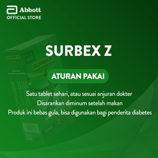 Jual Abbott Surbex Z box 30 tablet - Multivitamin Lengkap & ZINC ...