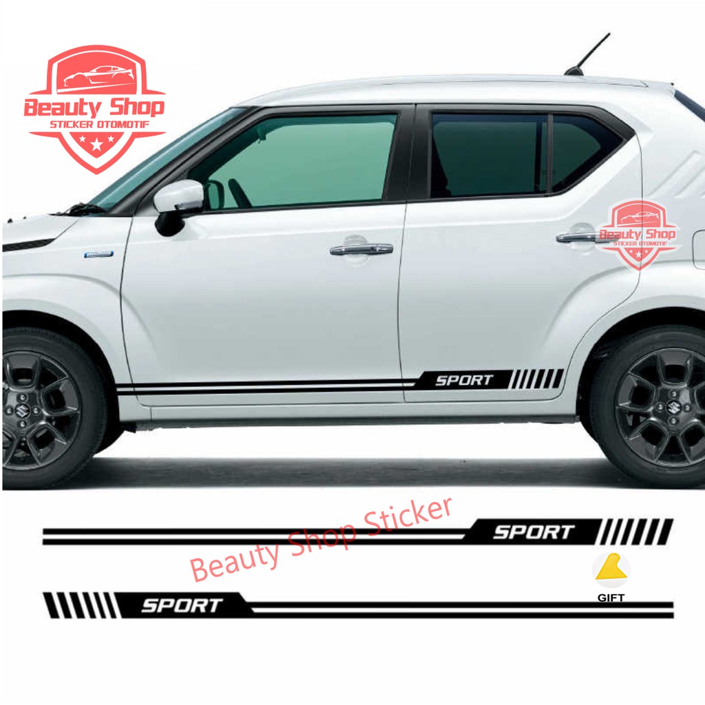 Jual PROMO STICKER IGNIS SPORT STIKER MOBIL IGNIS GX SPORT UNIVERSAL ...