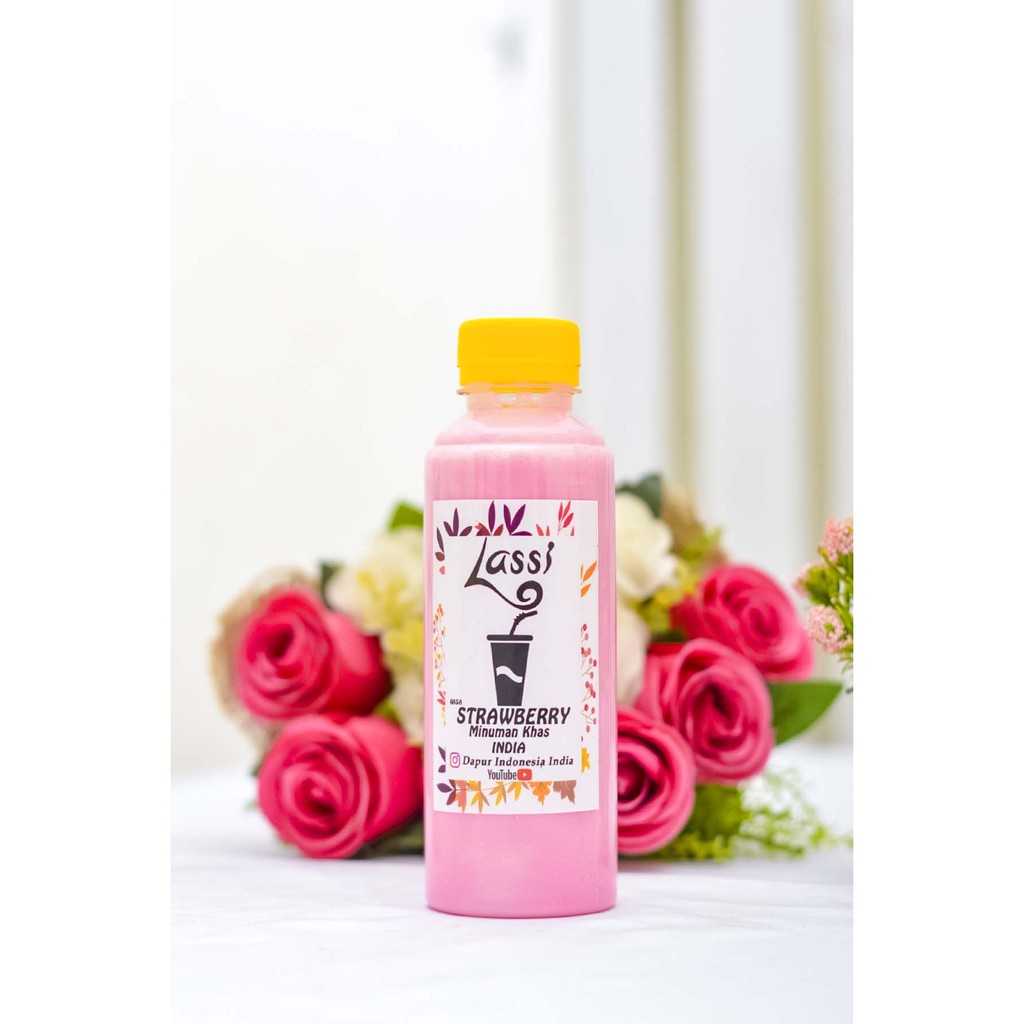 Jual Lassi Minuman Yogurt Khas India Rasa Strawberry | Shopee Indonesia